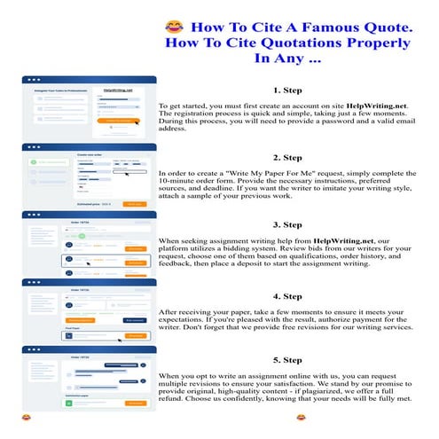 How To Cite A Famous Quote. How To Cite Quotations Properly In Any | PDF