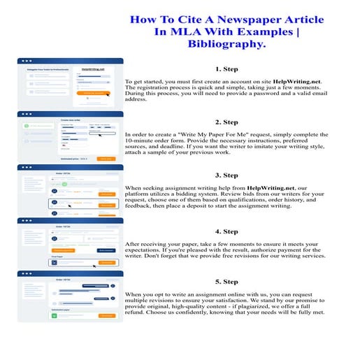 How To Cite A Newspaper Article In MLA With Examples Bibliography. | PDF | Ear, Nose and Throat ...