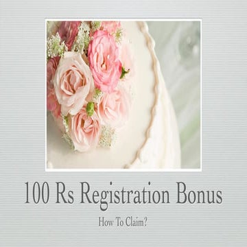 How to claim ₹100 Registration Bonus in 24Club | PPT