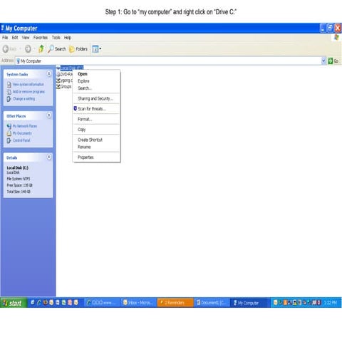 How To Cleanup Disk | PPT