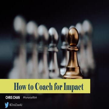 How to Coach for Impact | PDF