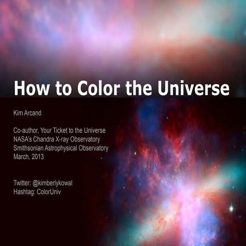How to Color the Universe | PPTX