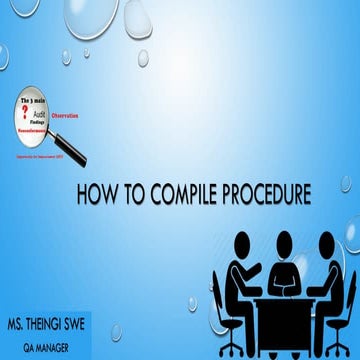 How to compile sop | PPT