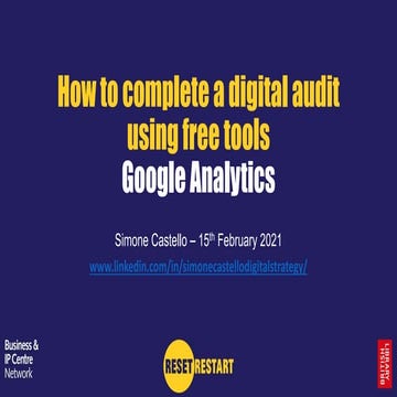 Google Analytics | PPT