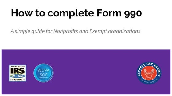 Form 990 Review Policies | PDF
