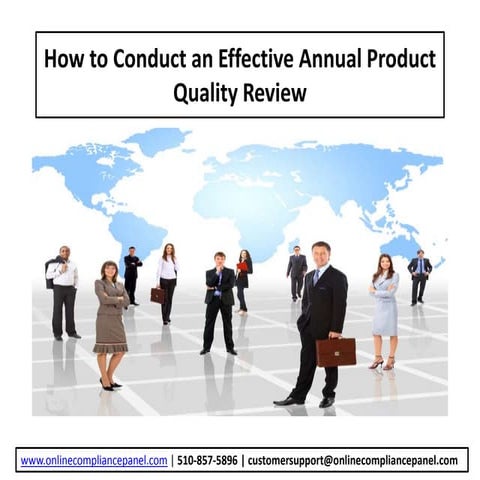 Product Quality Review_APQR_Dr. A. Amsavel | PDF