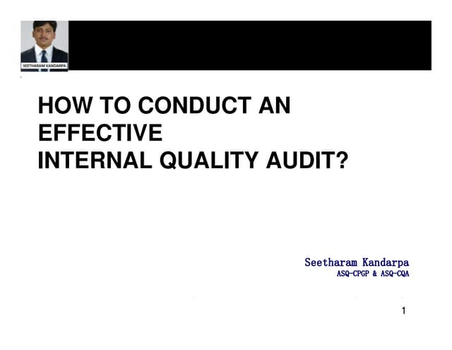 Iso 9001 Internal Audit Tips