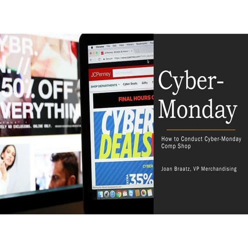 How to Conduct Cyber-Monday Comp Shop | PPT