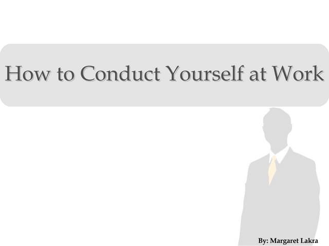 Workplace Ethics PowerPoint Presentation | PPT