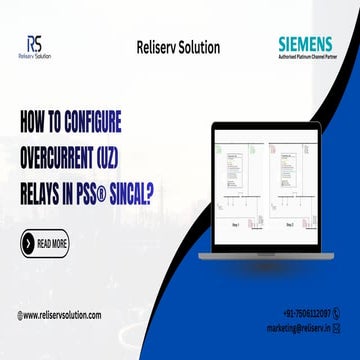 How to Configure Overcurrent (UZ) Relays in PSS® SINCAL | PDF