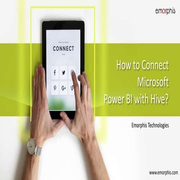How to Connect Microsoft Power BI with Hive? | PPT