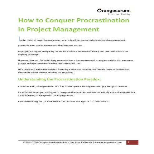 How to Set Realistic Project Milestones and Deadlines | PDF