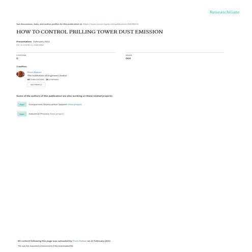 HOW TO CONTROL PRILLING TOWER DUST EMISSION.pdf