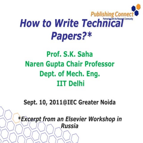How To Contruct Journal or Technical Papers | PDF | Desktop Publishing ...