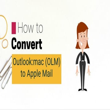 How to convert olm to apple mail with OLM Extractor Pro | PDF | Email | Internet