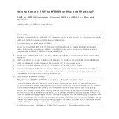 How to convert swf to html5 on mac and windows