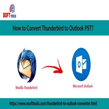 How to Convert Thunderbird to Outlook PST? | PPT