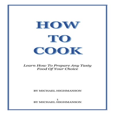 HOW TO COOK EVERYTHING.docx