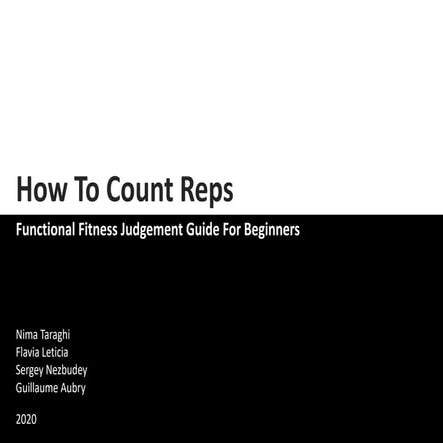 How to count reps | PPT