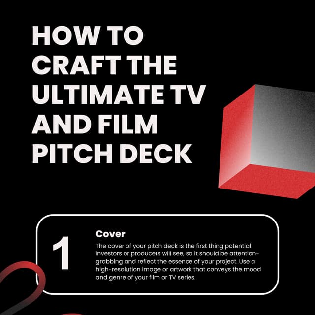 How to craft the Ultimate TV and Film Pitch Deck | PDF