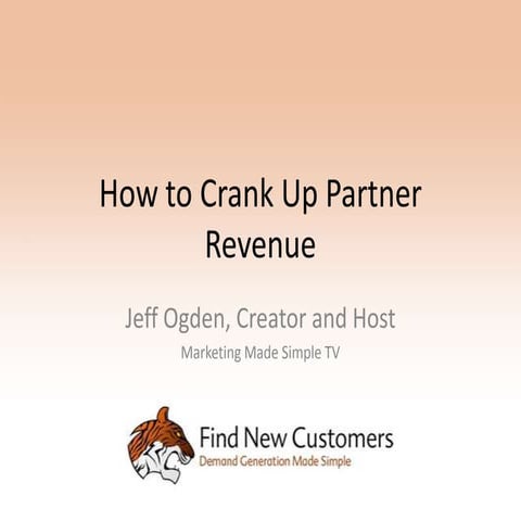 Power of lead nurturing in B2B | PPT