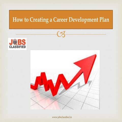 How to create a career development plan? | PPTX