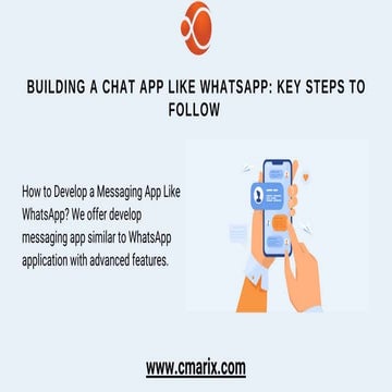How to Create a Chat App Like Whatsapp in Android, iOS & Web? | PPT