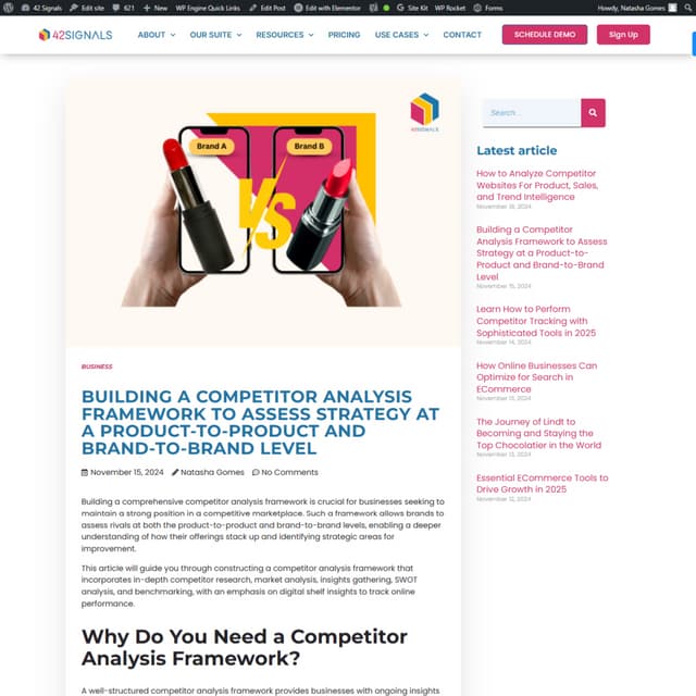 How to Create a Competitor Analysis Framework for Market Insights.pdf