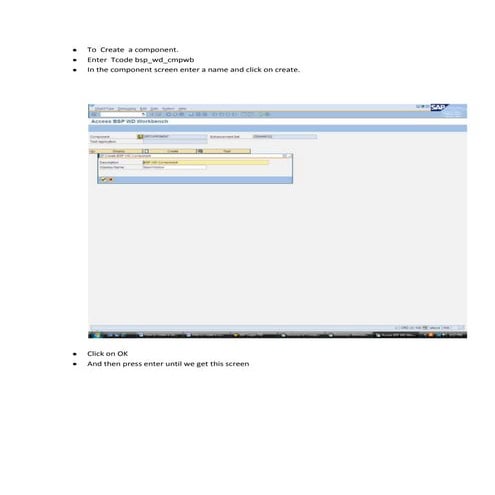 How to create a component and view | PDF