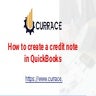 How to create a credit note in QuickBooks.pdf