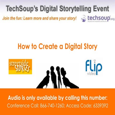 How To Create A Digital Story | PPT | Web Conferencing | Computer ...