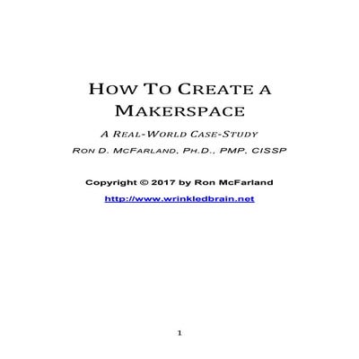 How to create a maker space v2 ebook | PDF | Desktop Publishing ...