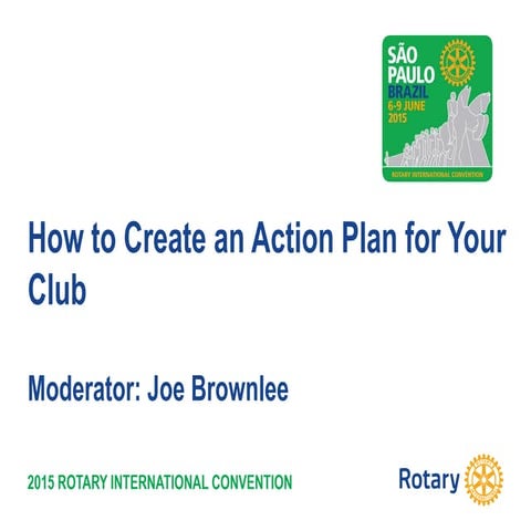 How to Create An Action Plan for Your Club | PDF