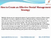What is Denial Management in Healthcare? | PPT