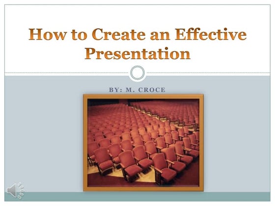 Affective Presentation | PPTX