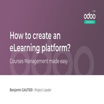 How to Create an eLearning Platform? | PDF | Web Development | Internet