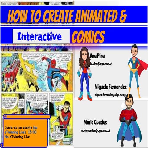 How to create animated and interactive comics | PPT