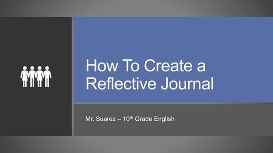 Reflective Journal | PPTX