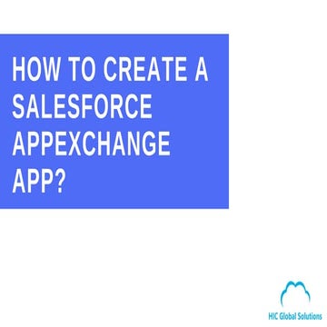 Salesforce AppExchange - All You Need To Know | PDF