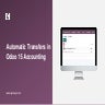 Create Automatic Transfers in Odoo 15 Accounting | PPTX | Internet | Computing