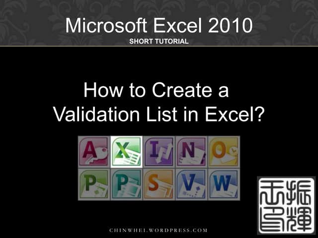 Advanced Excel ppt | PPT