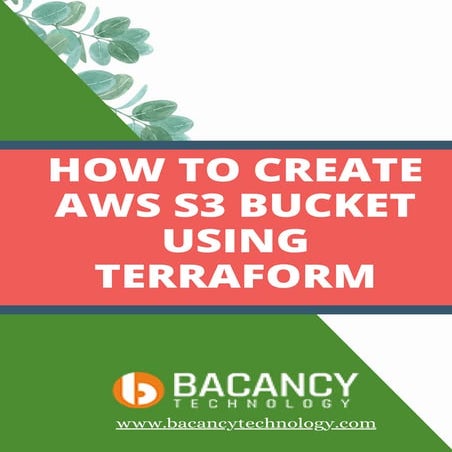 How To Create Aws S3 Bucket Using Terraform Pdf 
