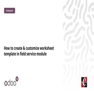 How to Create and Customize Worksheet Templates in Field Service Module ...