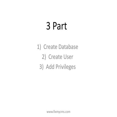 How to create database | PPTX