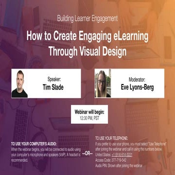 Building Learner Engagement: How to Create Engaging eLearning Through ...