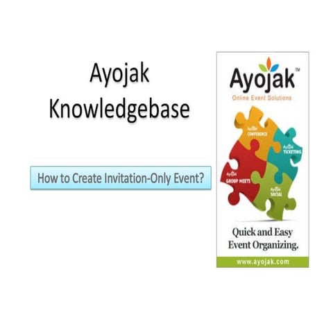 How to create_invitation-only_event | PPT | Email | Internet