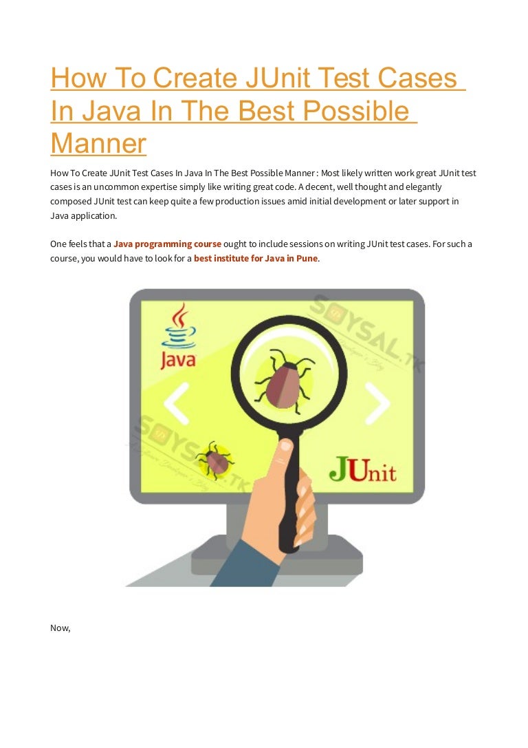 how-to-create-j-unit-test-cases-in-java-in-the-best