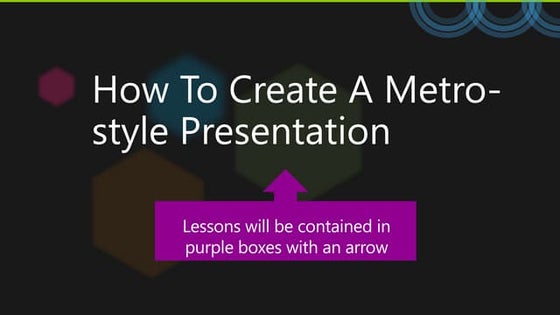 Wp7 metro style PPT | PPT