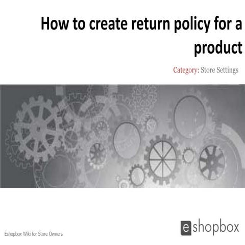 Return policy | PPTX