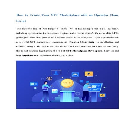 How to Create Your NFT Marketplace with an OpenSea Clone Script.docx